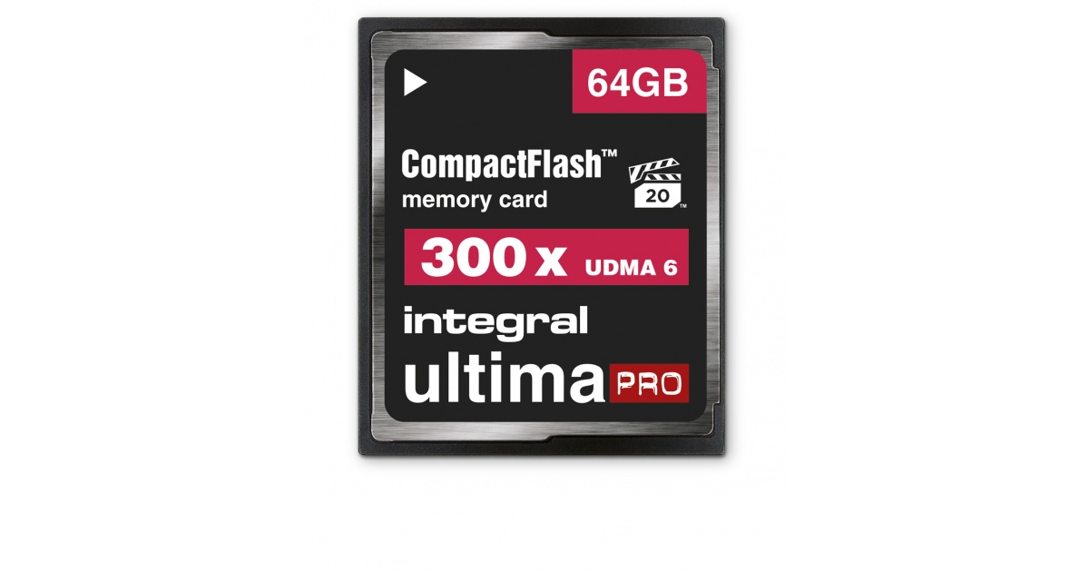 integral compact flash card